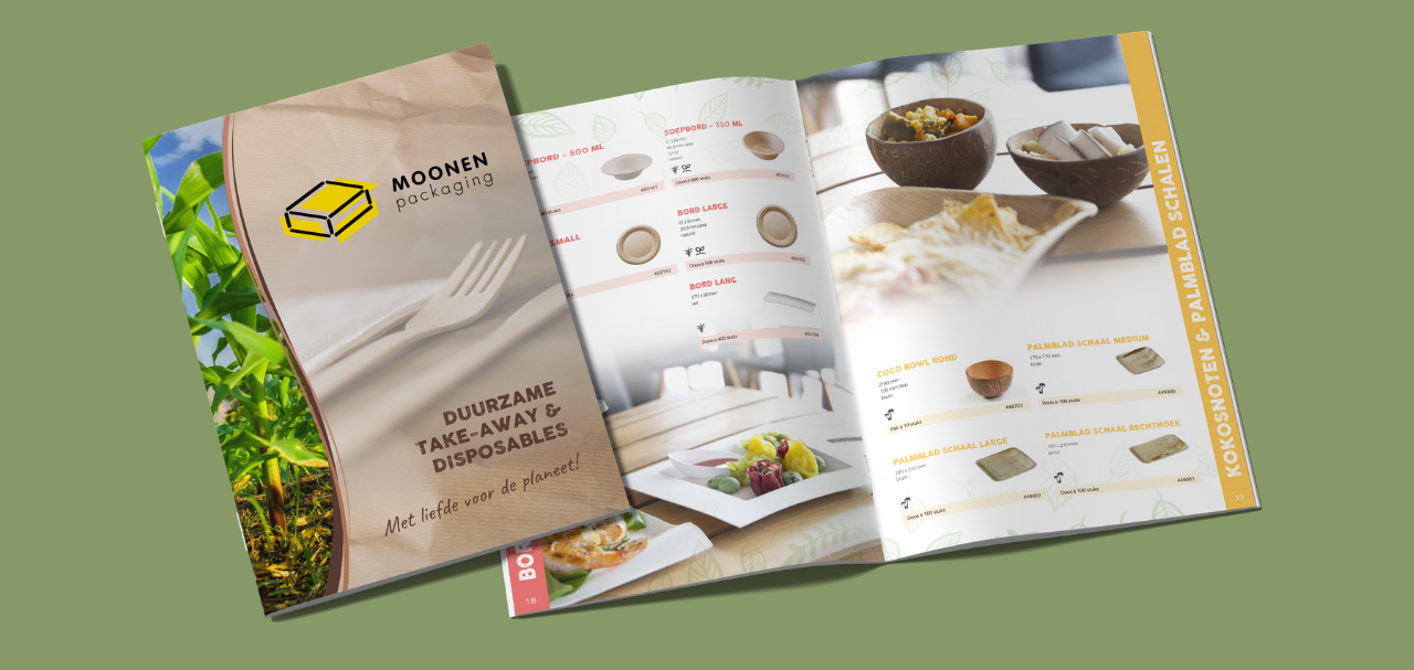 Digitale brochure take-away & disposables - Moonen Packaging